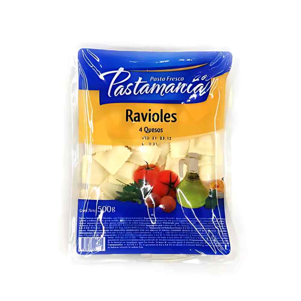 Ravioles 4 queso 500g Pastamanía - Distribuidora NES