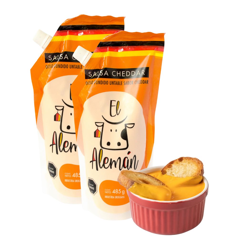 Salsa Cheddar 485grs El Aleman - Distribuidora NES